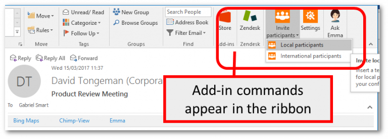 Integrate your SAAS Application into Outlook and Office 365 using Add ...